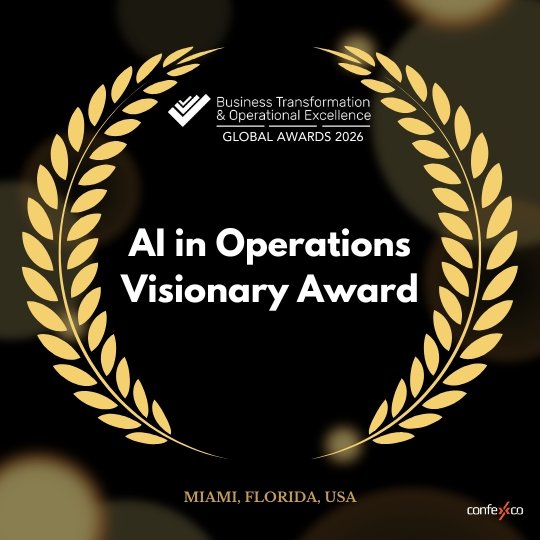 AI in Operations Visionary Award - Business Transformation and ...